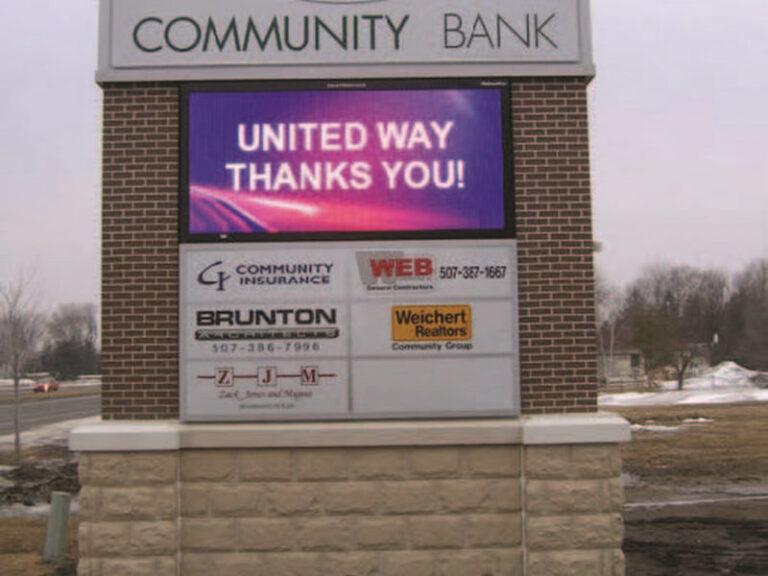 Outdoor LED Signs for Business - Universal LED